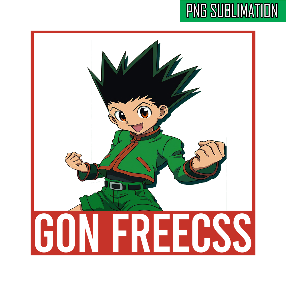 Gon Freecss png - Inspire Uplift