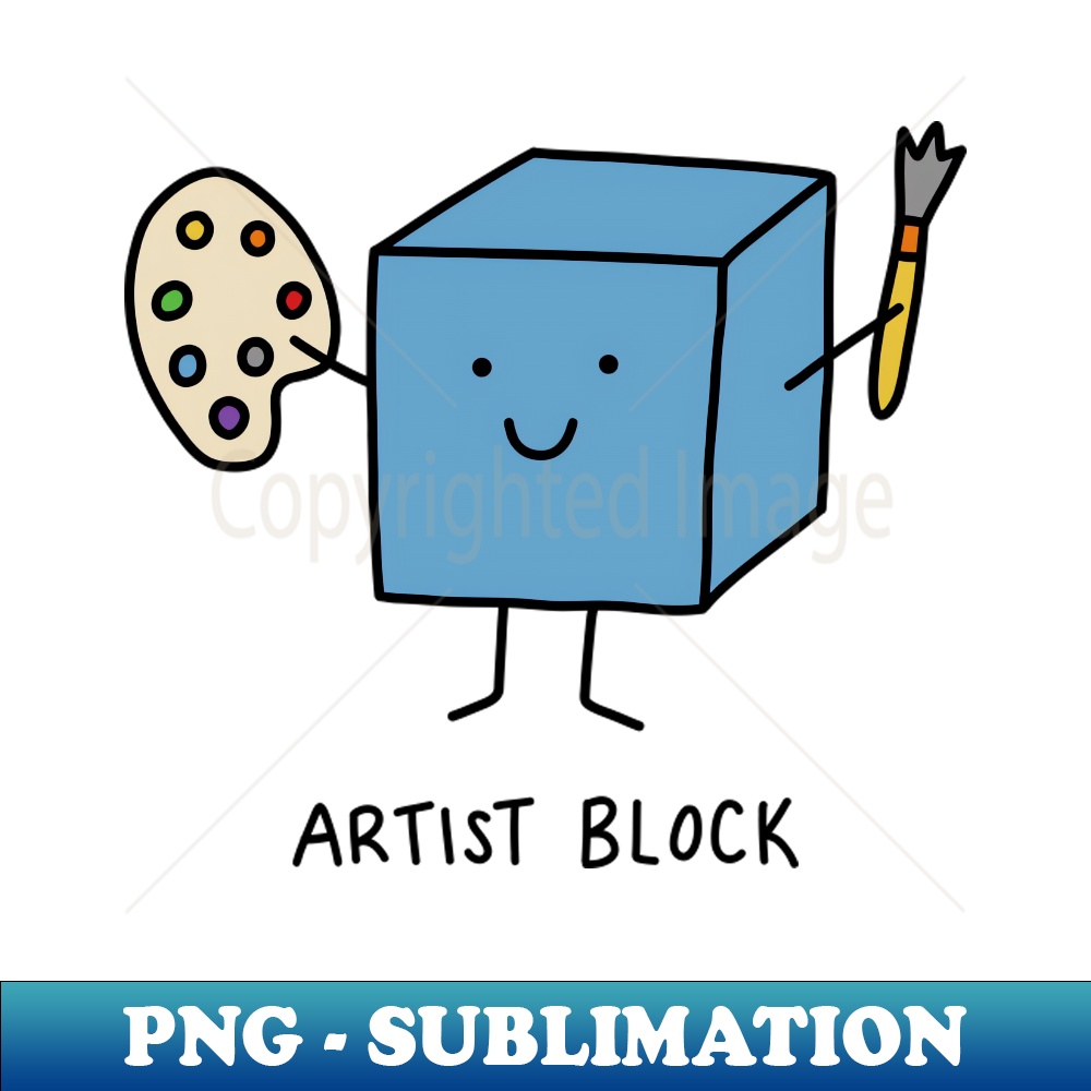 Artist Block - Artistic Sublimation Digital File - Capture I - Inspire ...