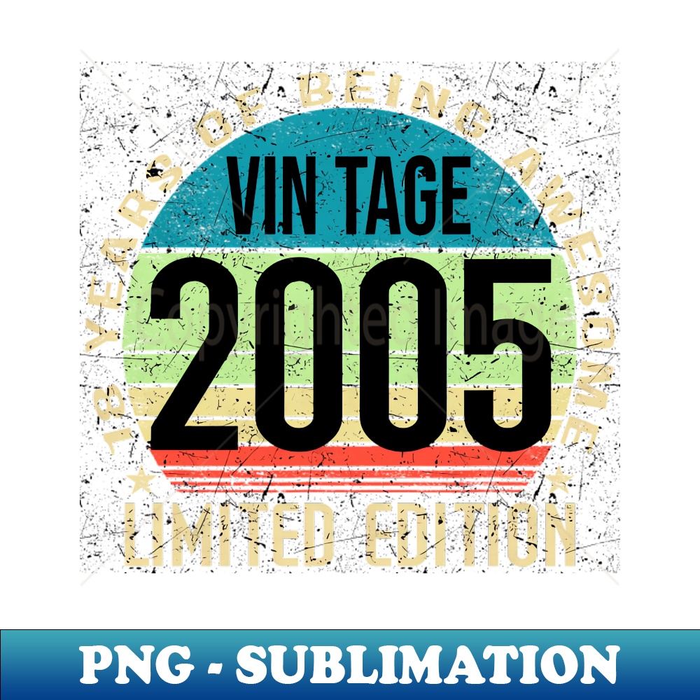 Vintage 2005 Limited Edition 18 Years Of Being Awesome - Pre | Inspire ...