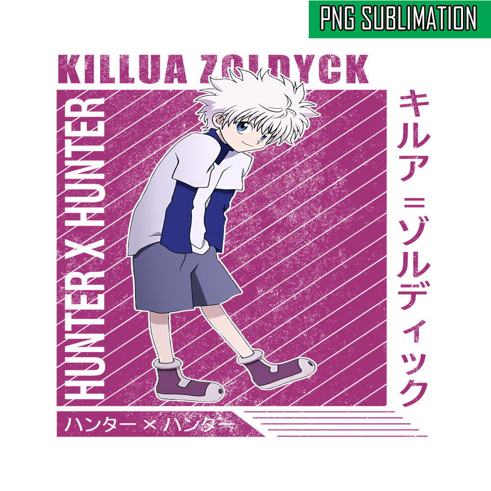 Killua Zoldyck png - Inspire Uplift