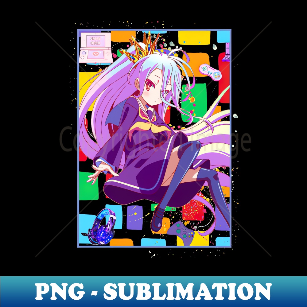 Shiro No Game No Life No Gemu No Raifu Color Block Anime - D | Inspire ...