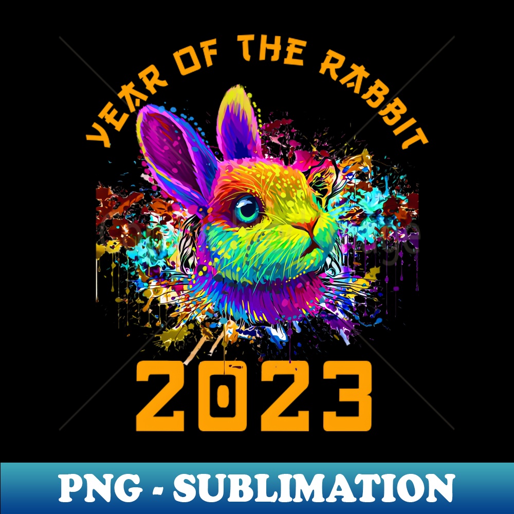 Chinese New Year 2023 Year of the Rabbit Horoscope Pop Art - - Inspire ...
