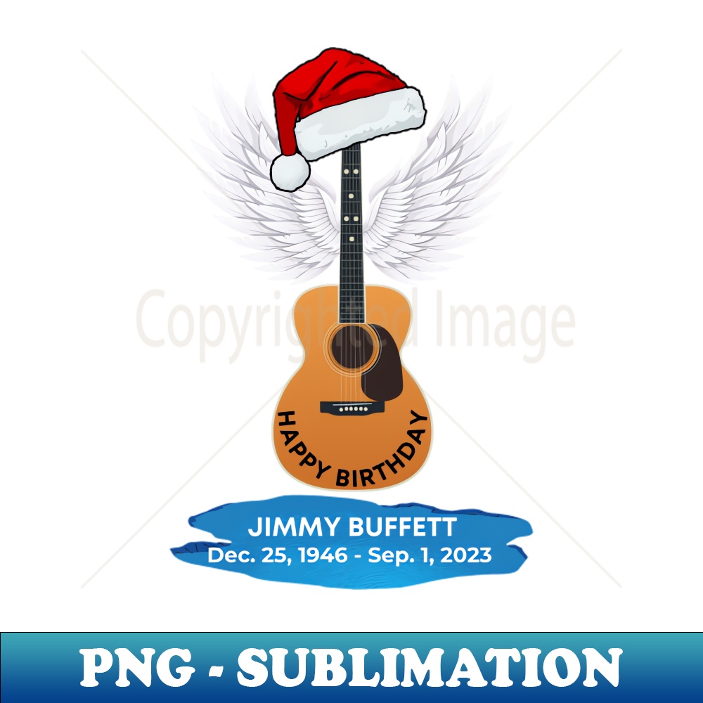 Jimmy Buffett Christmas Birthday Tribute Memorial - Signatur | Inspire ...