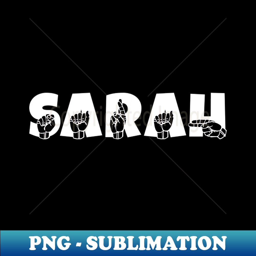 SARAH ASL Sign Language Design - Special Edition Sublimation | Inspire ...