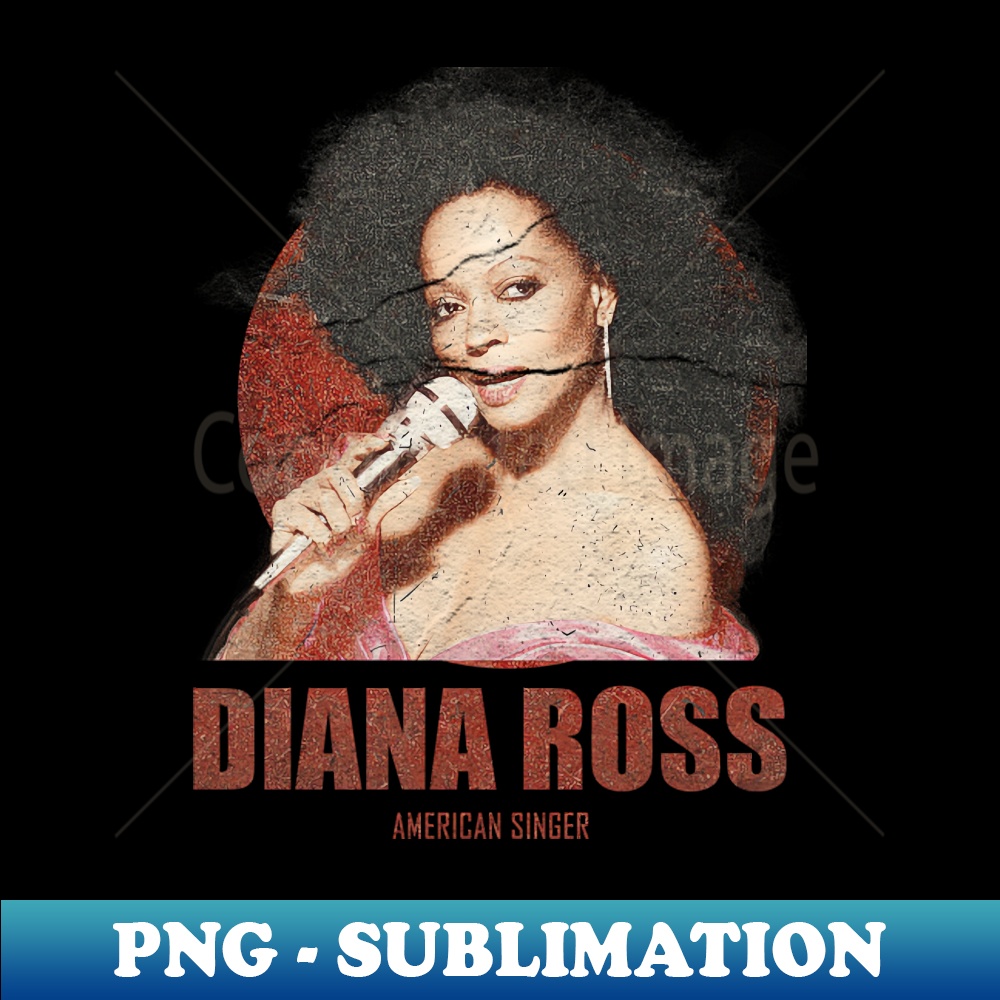 Ross Amarican Singer - PNG Transparent Digital Download File | Inspire ...