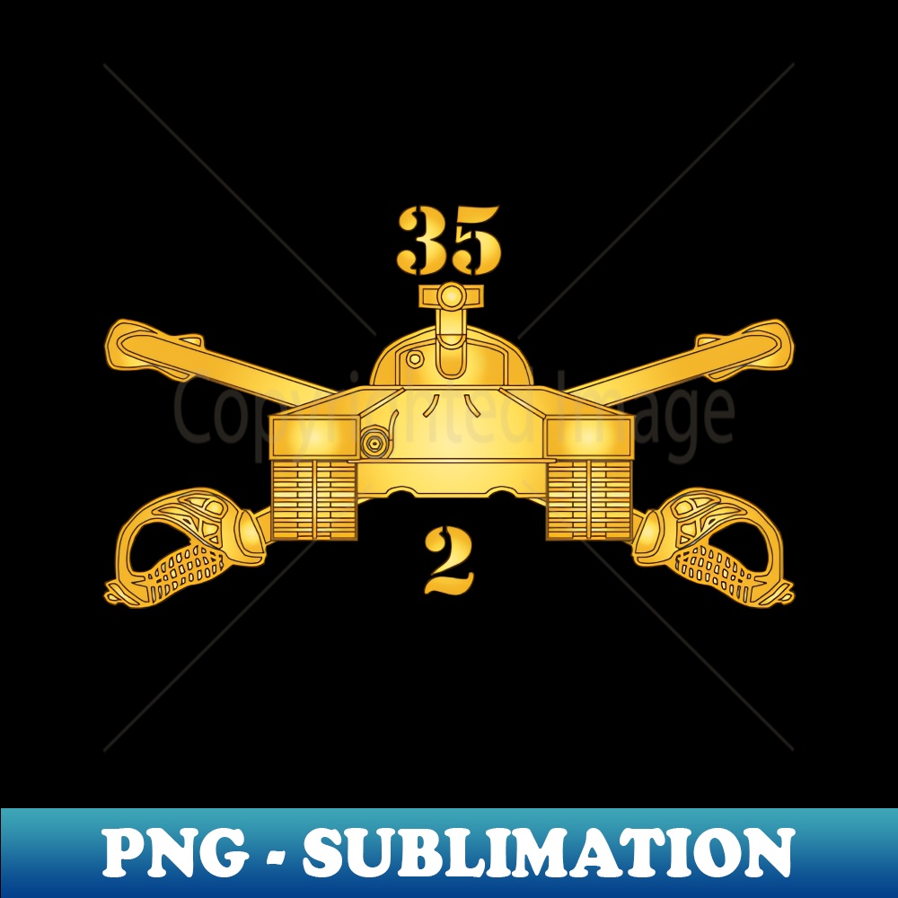 2nd Bn 35th Armor - Armor Branch wo Txt X 300 - Premium Subl | Inspire ...