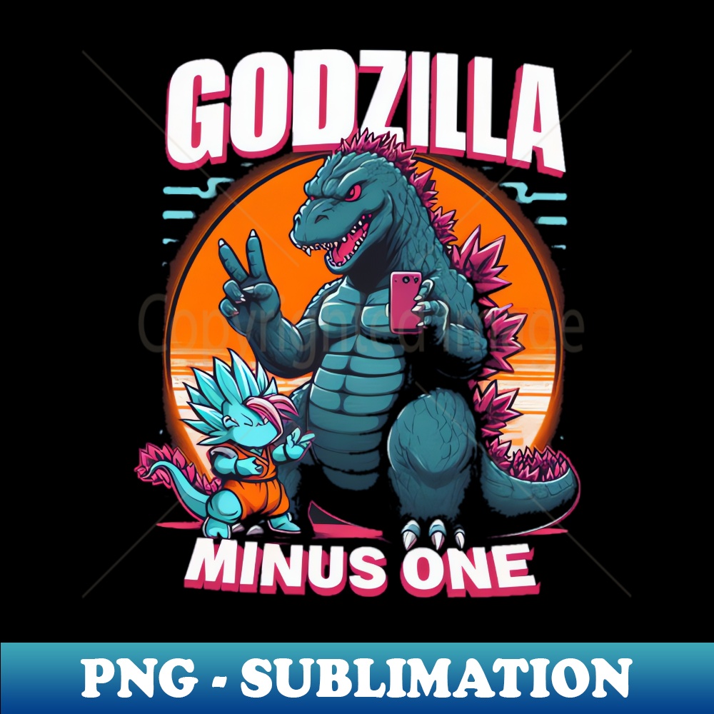 Godzilla Minus One - Modern Sublimation PNG File - Fashionab | Inspire ...
