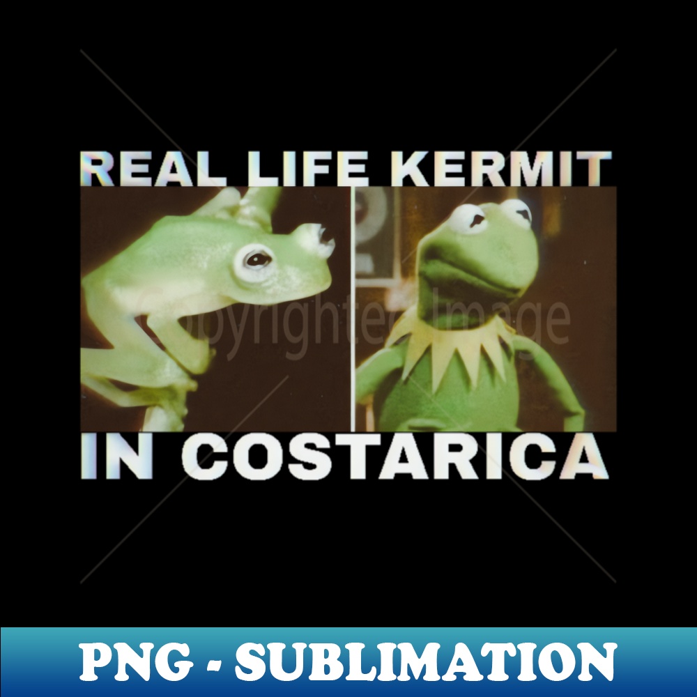 real life kermits in costa rica - Instant PNG Sublimation Do - Inspire ...