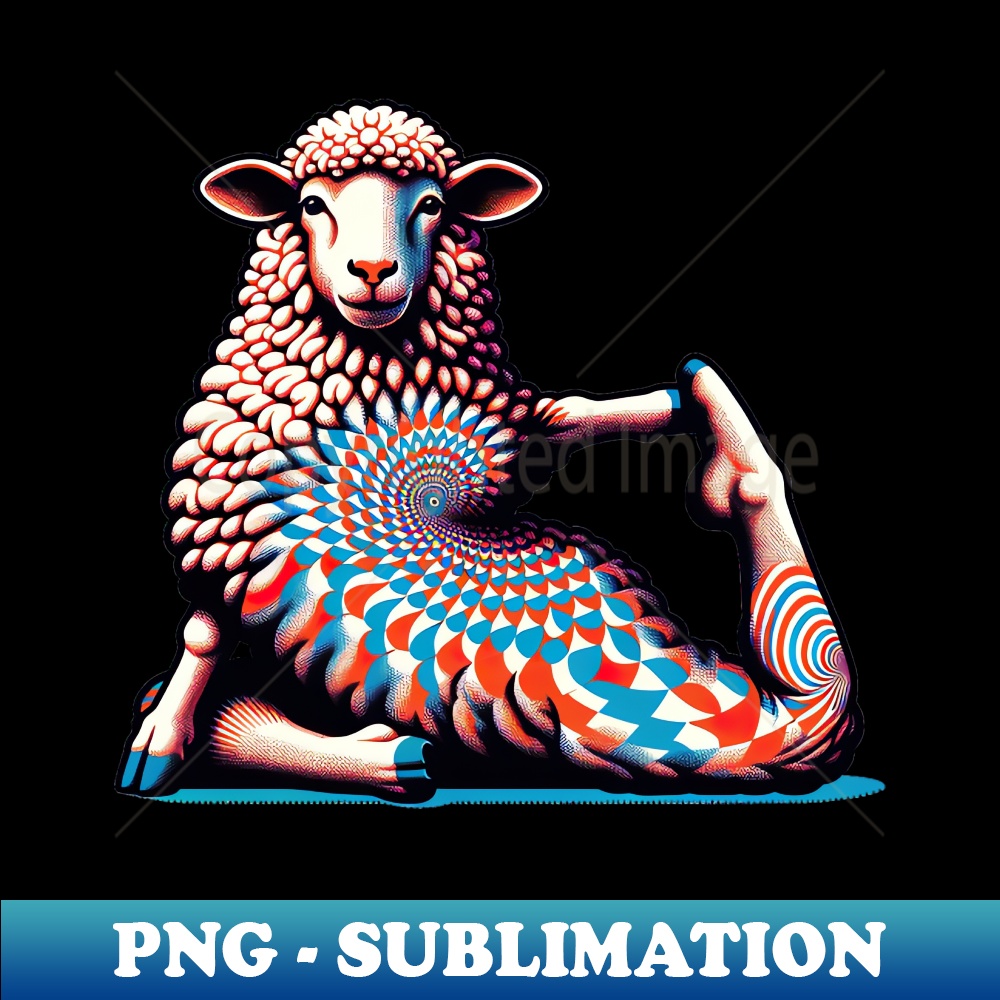 Shanti Sheep - Exclusive Sublimation Digital File - Create w - Inspire ...