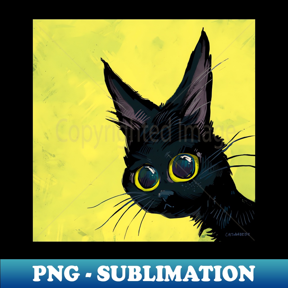The Looker by Catwheezie - PNG Transparent Sublimation File - Inspire ...