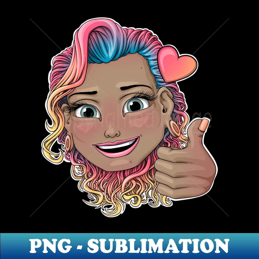 REva Prisma thumb up emoji - Exclusive Sublimation Digital F | Inspire ...