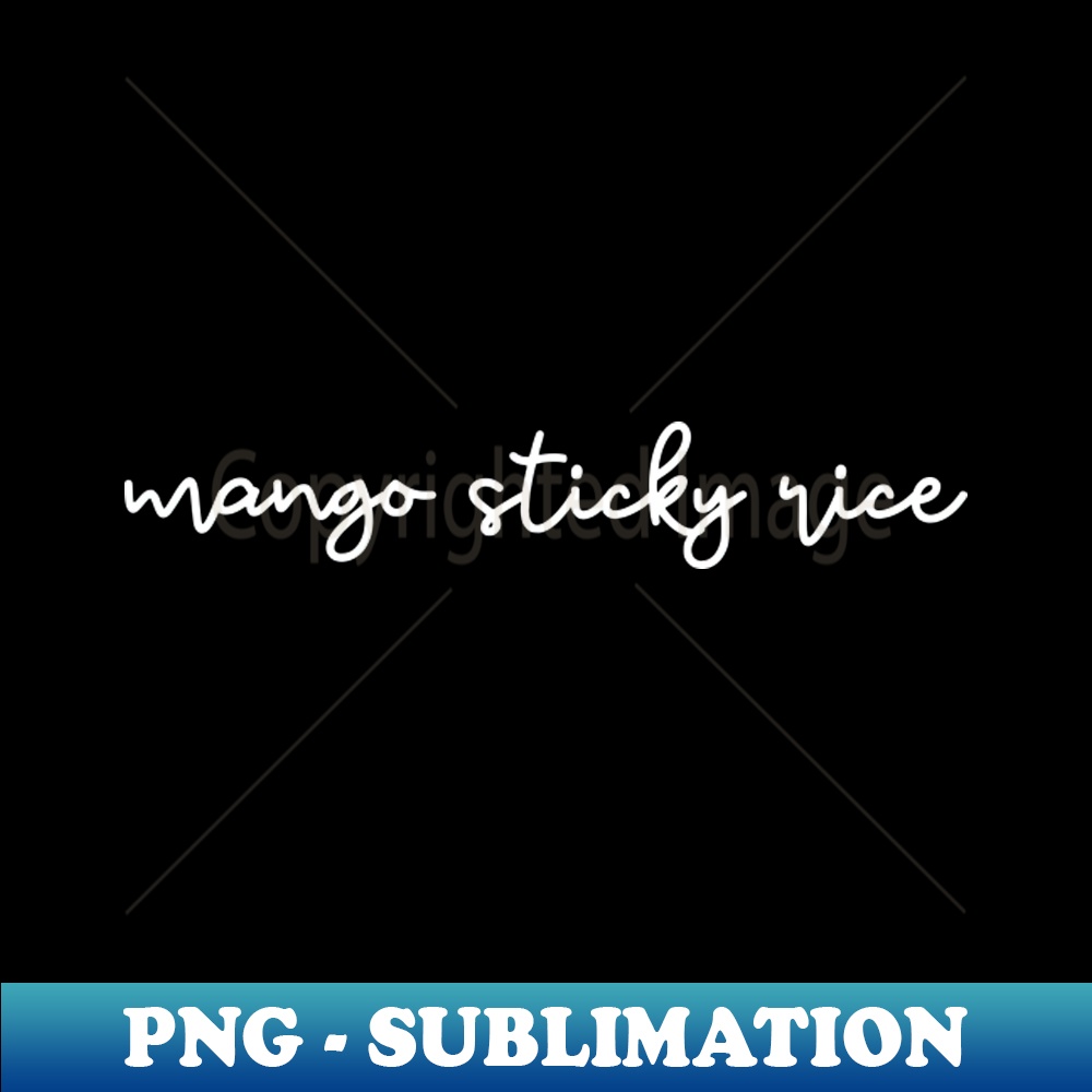 mango sticky rice - white - Creative Sublimation PNG Downloa | Inspire ...