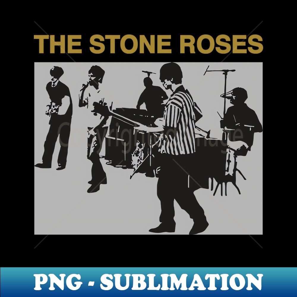 Stone Roses - Elegant Sublimation PNG Download - Vibrant and - Inspire ...