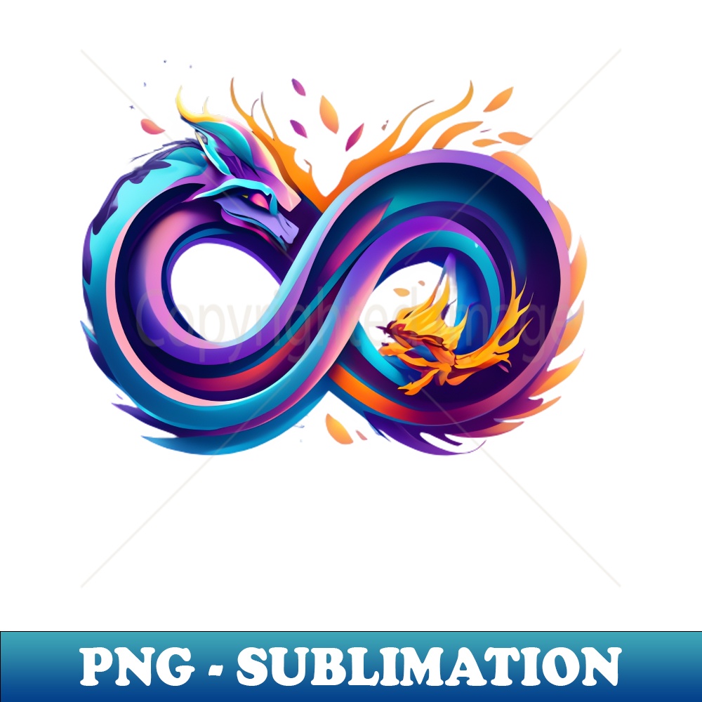 Infinite dragon - PNG Transparent Digital Download File for | Inspire ...