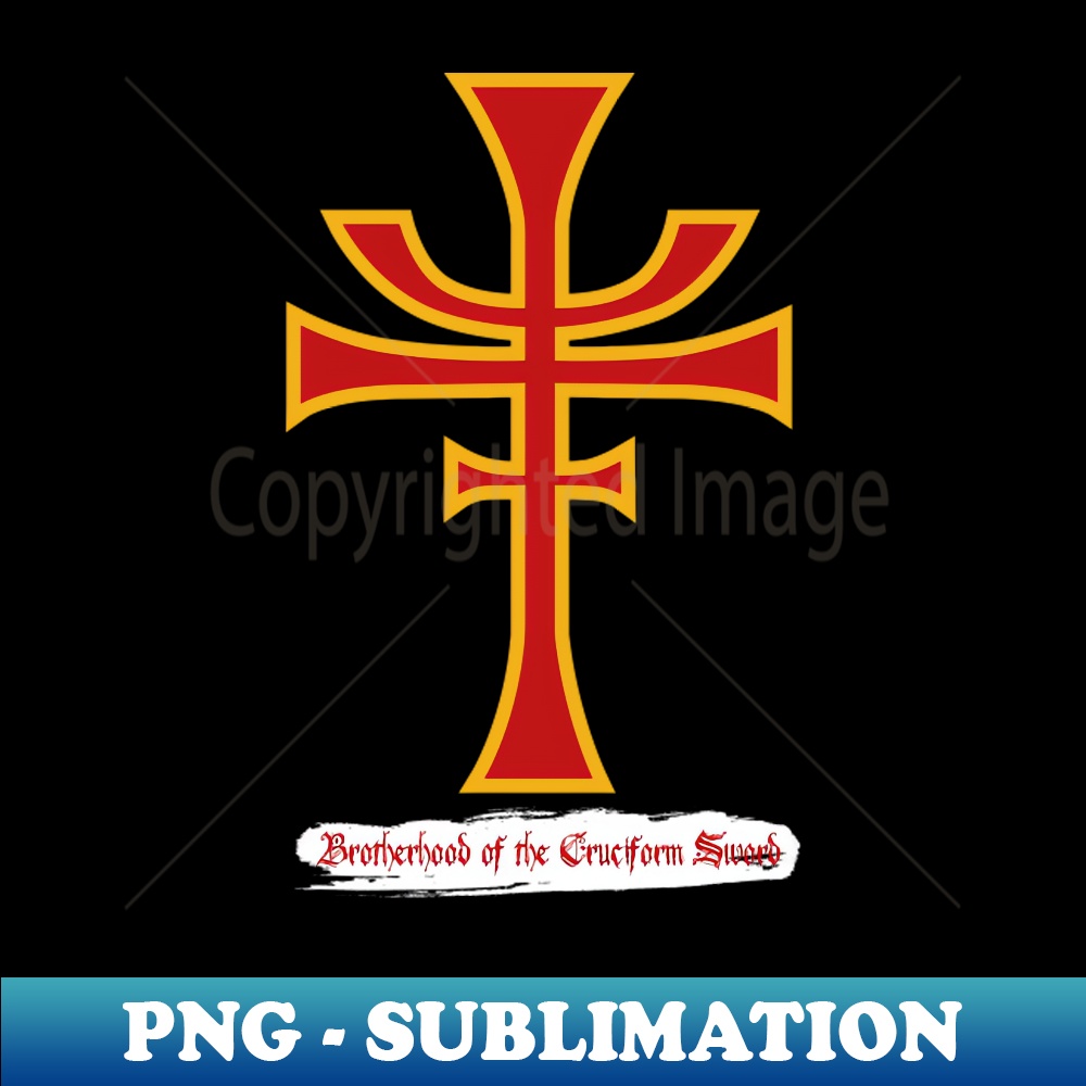 Brotherhood of the Cruciform Sword - Retro PNG Sublimation D | Inspire ...