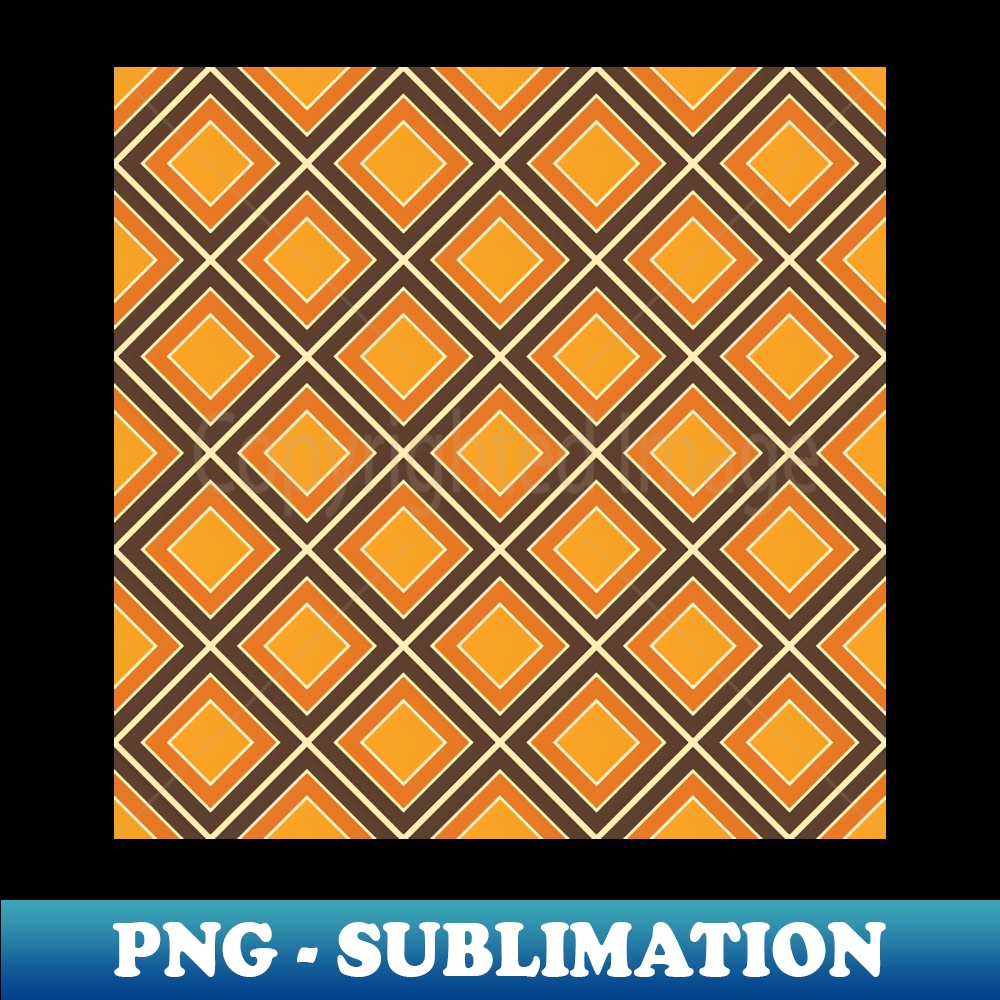 Funky Diamond Retro Pattern Design 1 - Sublimation-Ready PNG | Inspire ...