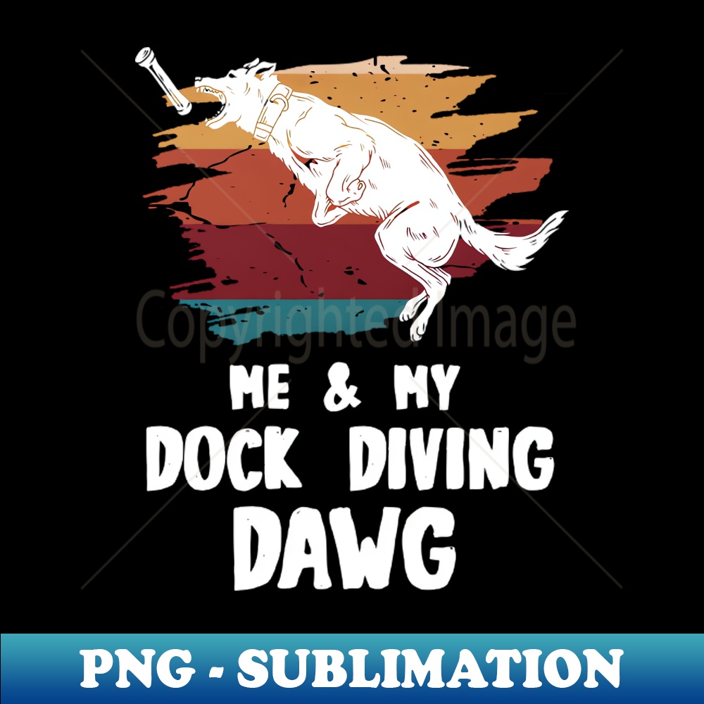 LABRADOR DOCK DIVING - Special Edition Sublimation PNG File | Inspire ...