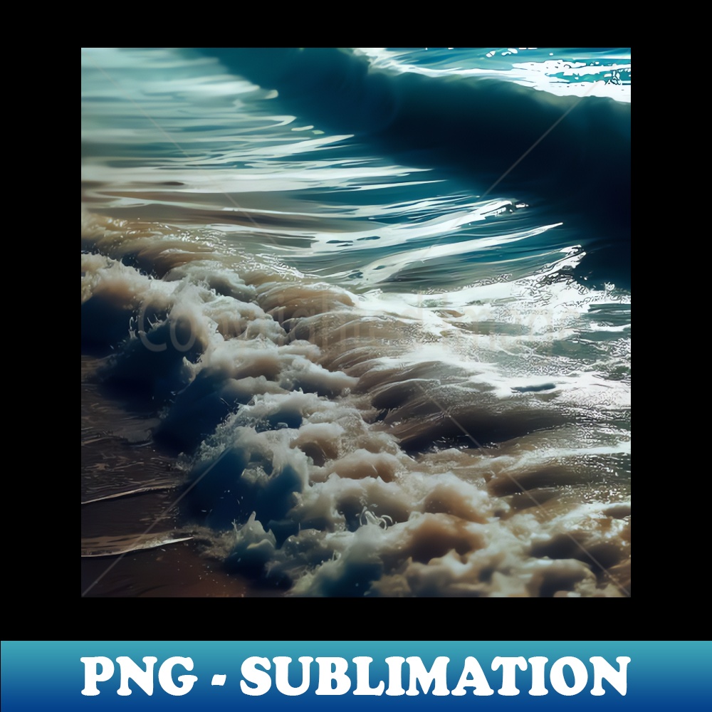 Ocean vibes waves pattern - Digital Sublimation Download Fil | Inspire ...