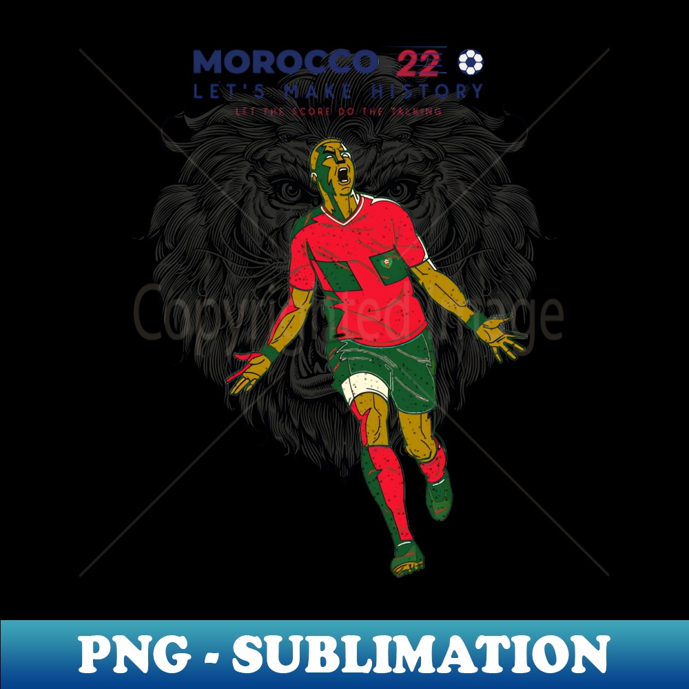 Roar with Pride Get Our Moroccan Player Atlas Lion Themed T- | Inspire ...