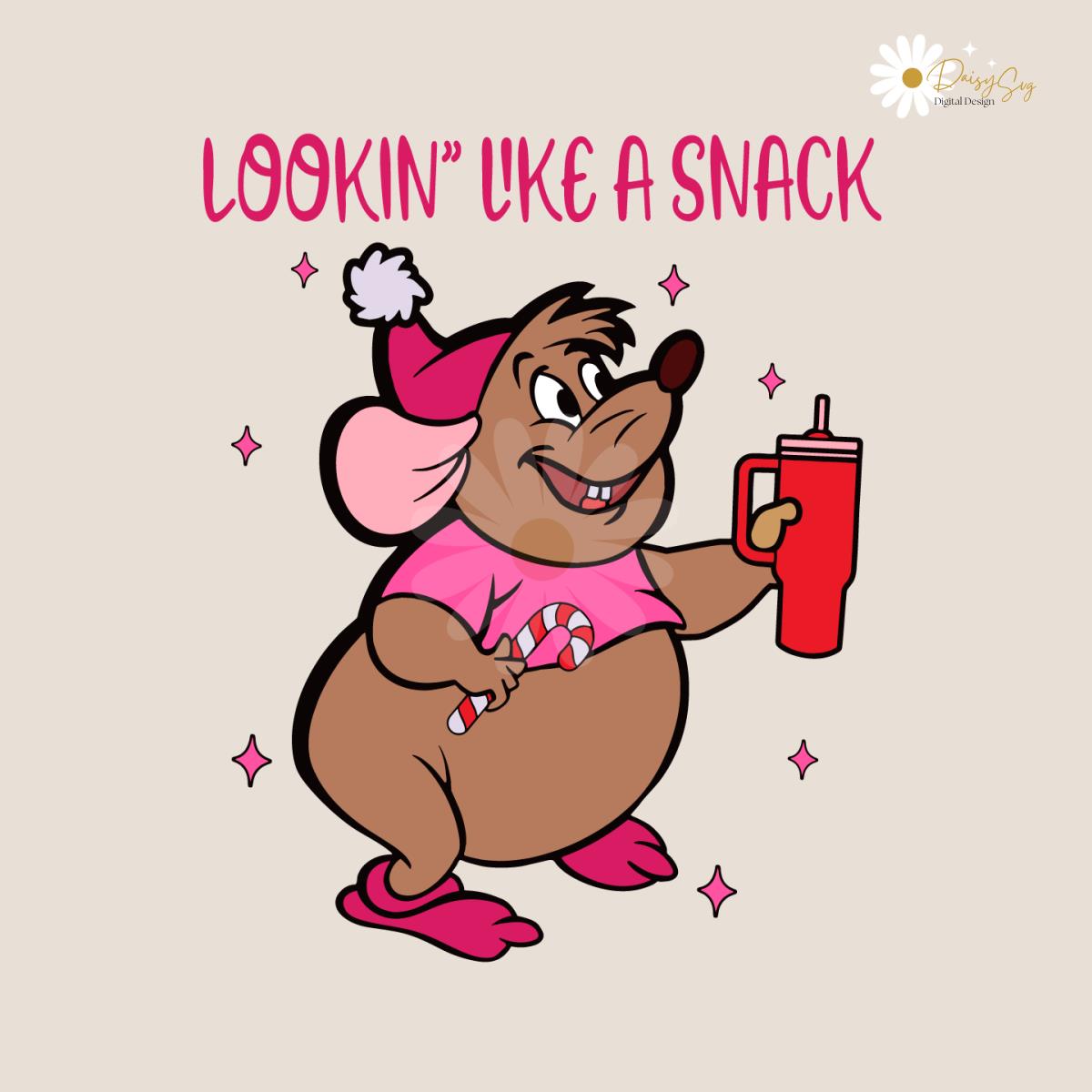 Looking Like A Snack Cute Gus Gus SVG Cutting Digital File - Inspire Uplift