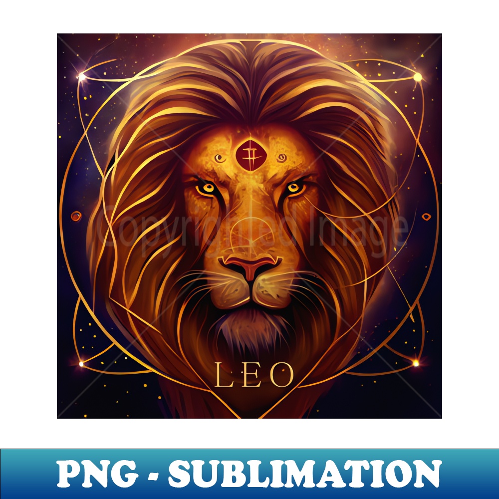 Zodiac Sign LEO - Fantasy Illustration of astrology Leo - Re | Inspire ...
