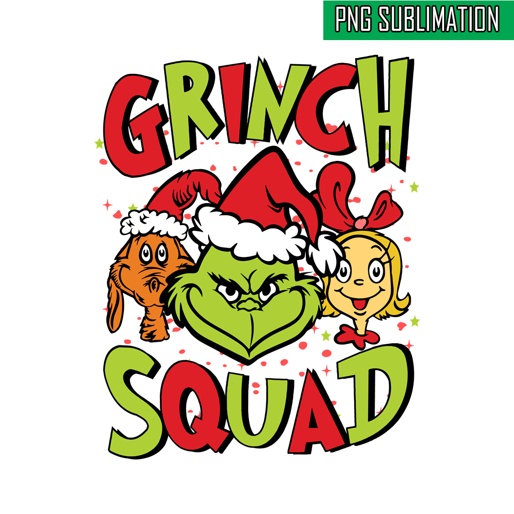 Grinch squad png - Inspire Uplift