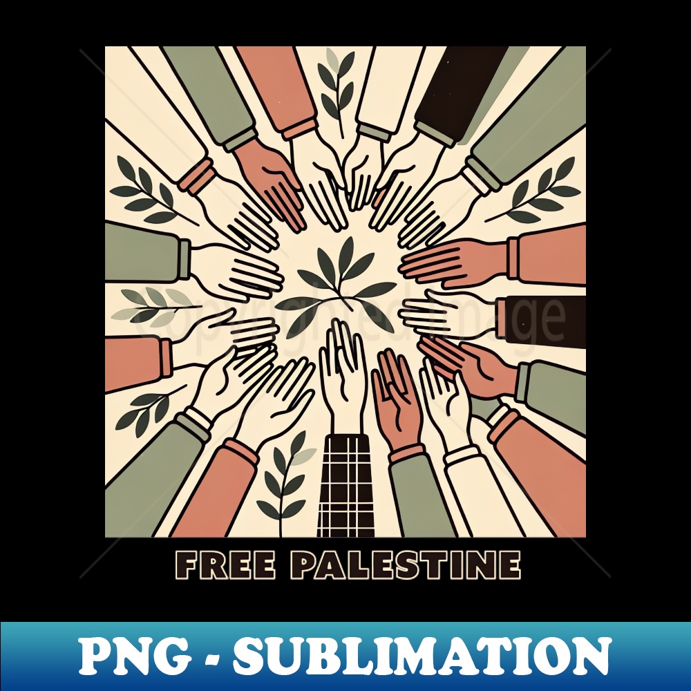 Free Palestine - Unity in Solidarity - Special Edition Subli - Inspire ...