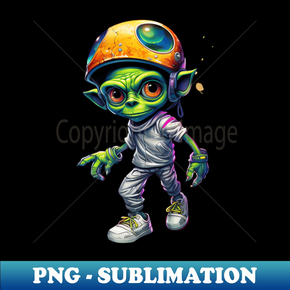 Safety First Alien T-Shirt Design - Professional Sublimation | Inspire ...