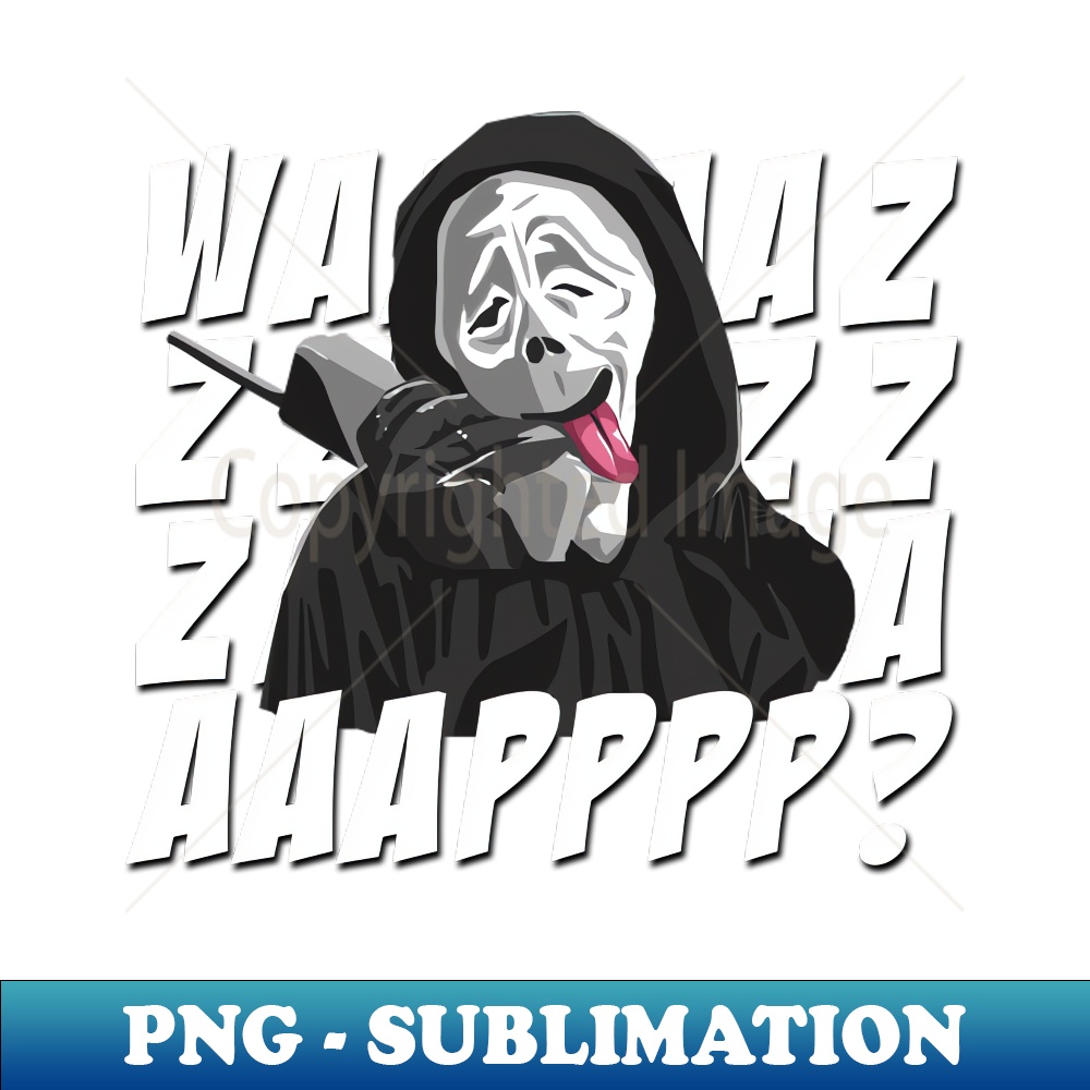 scary movie wazzzap - Signature Sublimation PNG File - Spice | Inspire ...