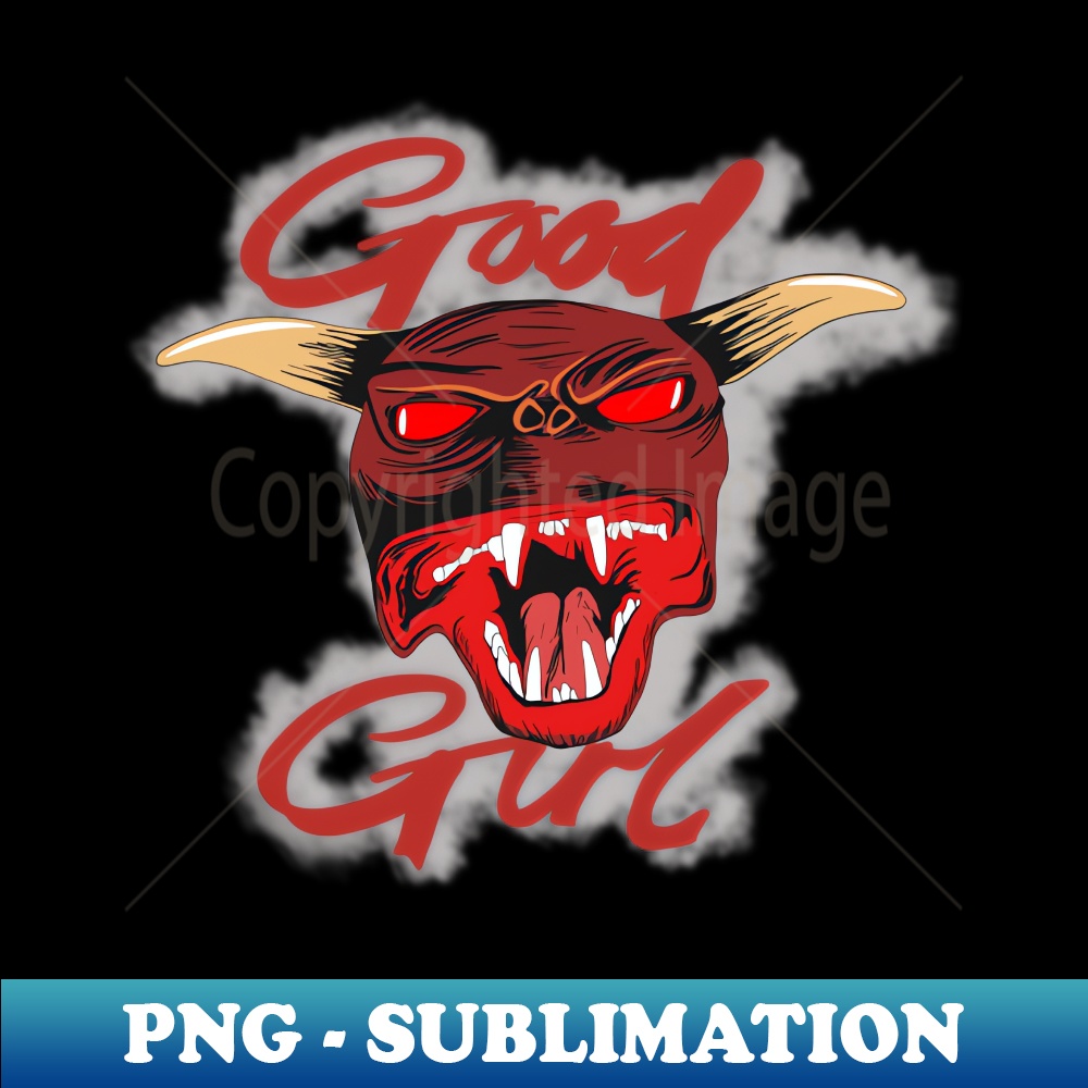 Terror Dog Good Girl - Premium PNG Sublimation File - Unleas - Inspire ...