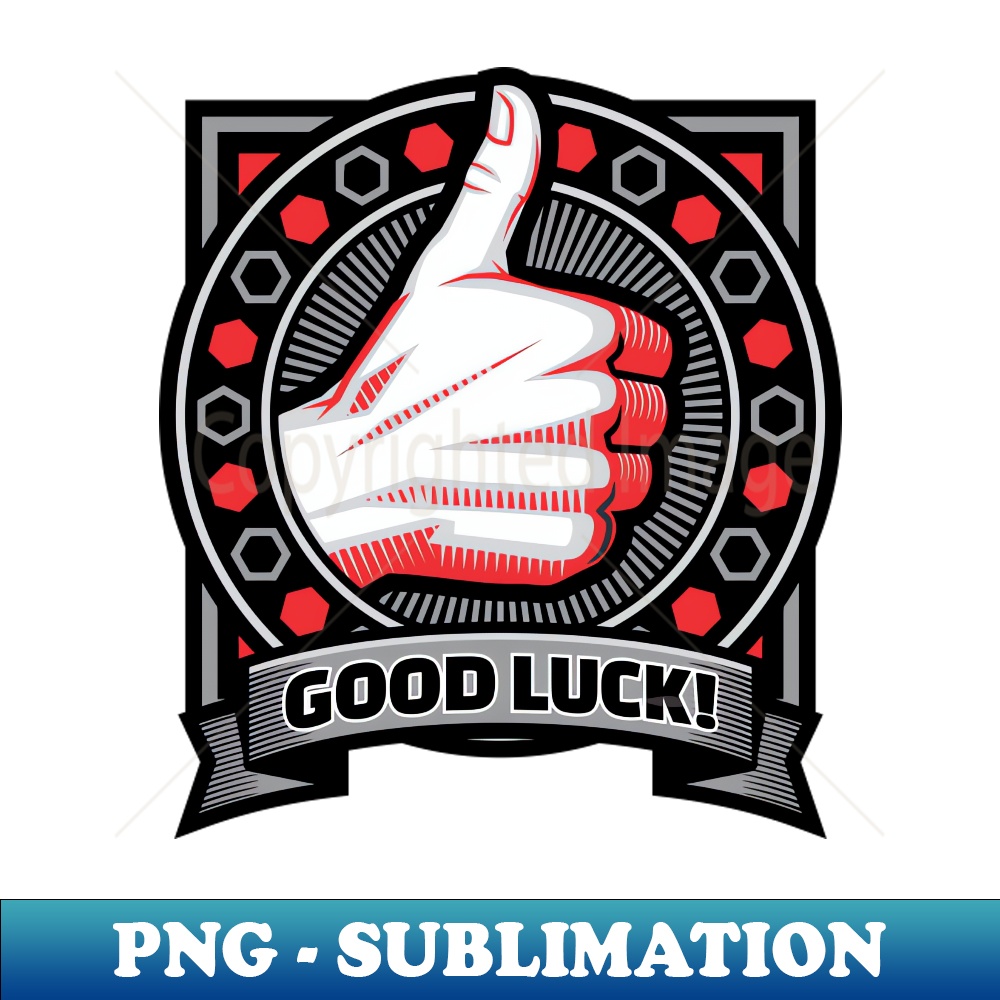Good Luck- Thumbs Up Hand Signal - Decorative Sublimation PN | Inspire ...