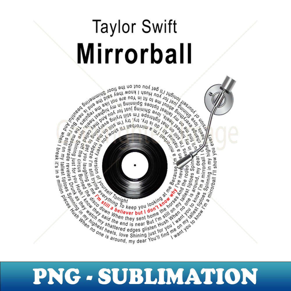 MIRRORBALL LYRICS ILLUSTRATIONS - Special Edition Sublimatio | Inspire ...