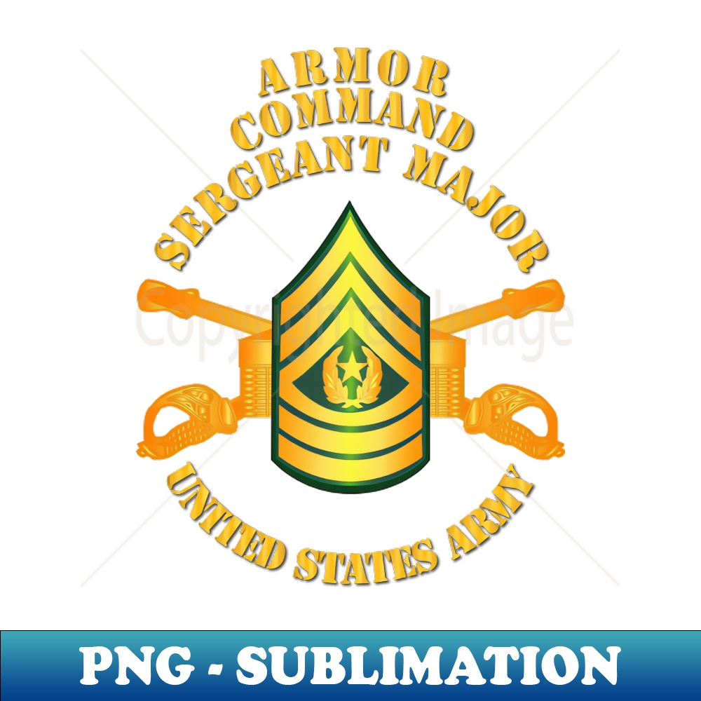 Armor - Enlisted - Command Sergeant Major - CSM - PNG Transp - Inspire ...