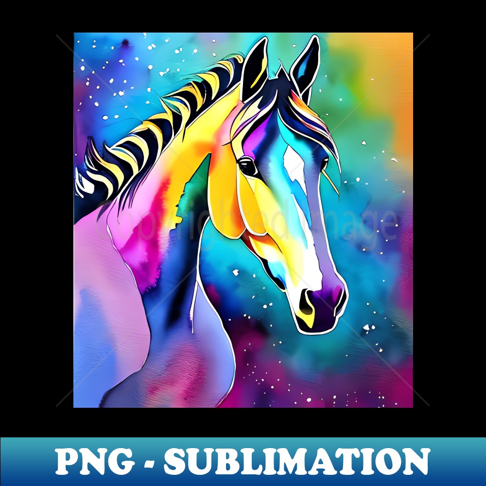 Beautiful Watercolour Painting of a Magnificent Horse - Crea | Inspire ...