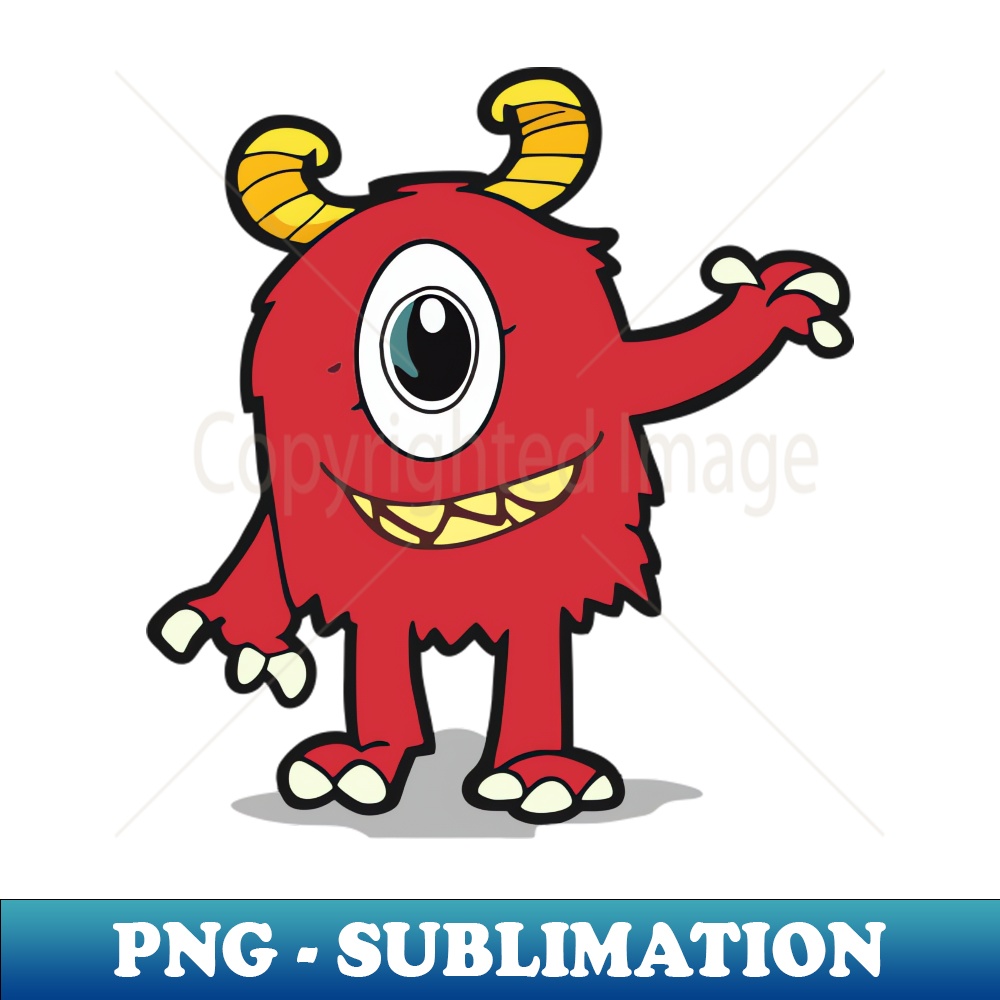 Halloween monster - High-Resolution PNG Sublimation File - R - Inspire ...