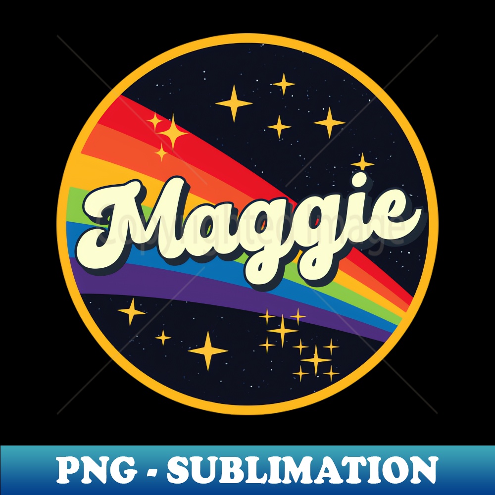Maggie Rainbow In Space Vintage Style - High-Quality PNG Su | Inspire ...