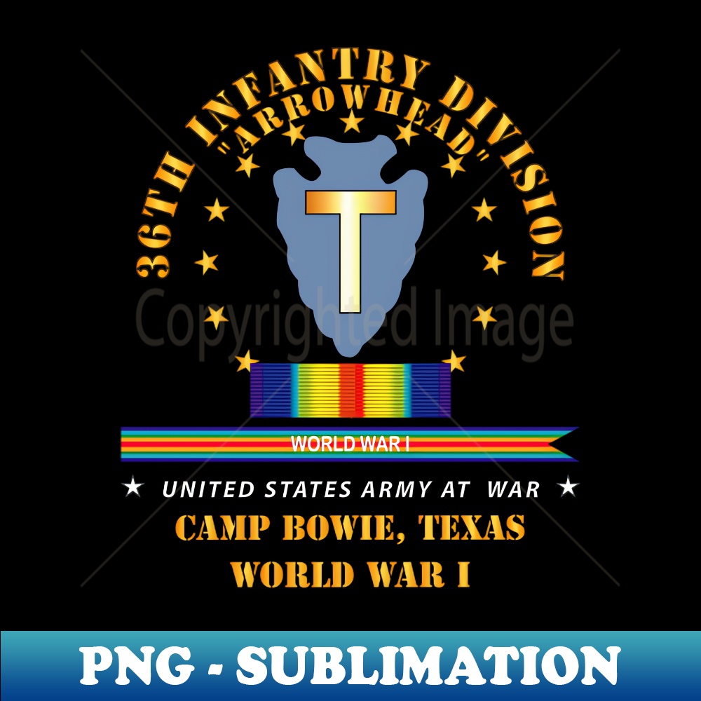 36th Infantry Division - Arrowhead - Camp Bowie TX w SVC WW | Inspire ...