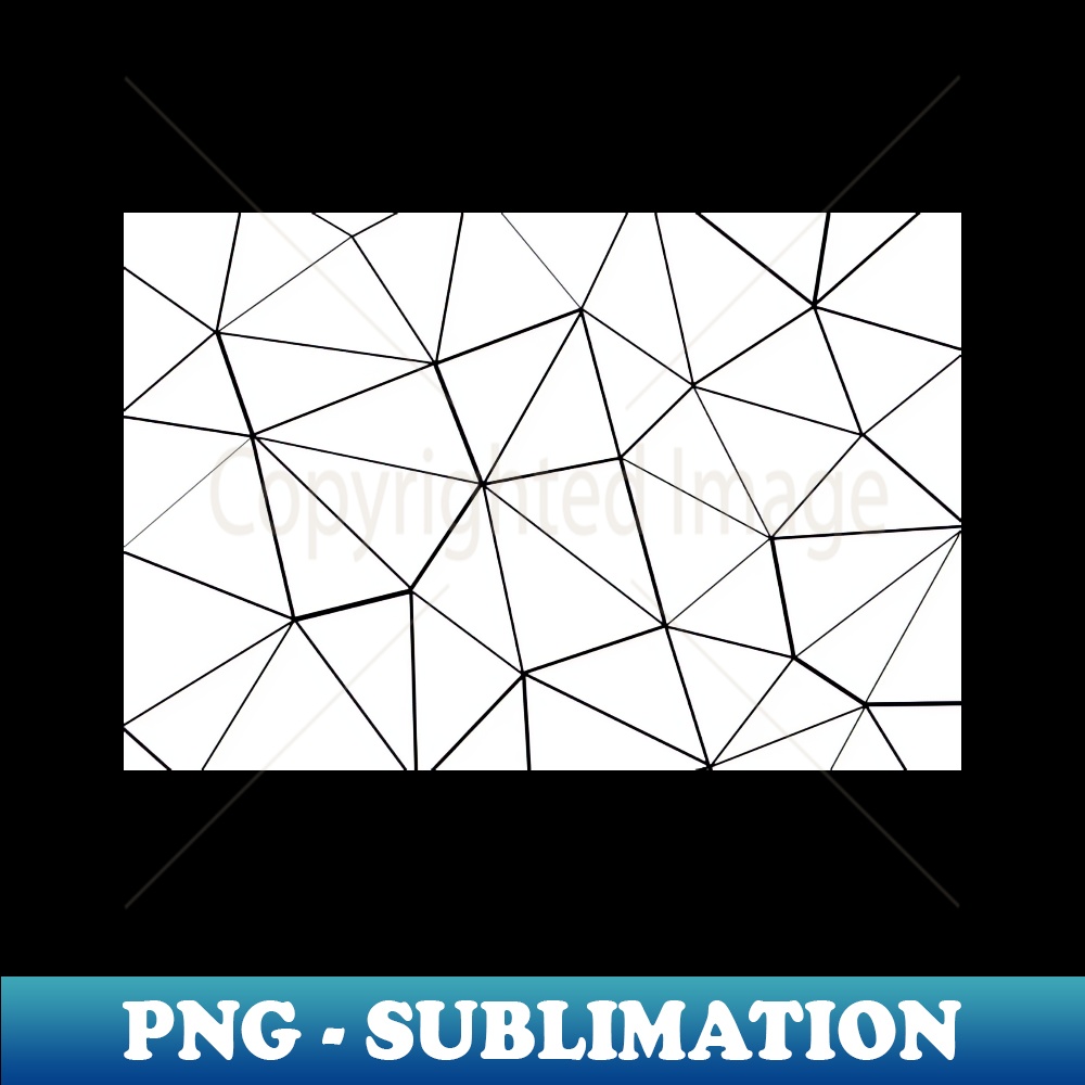 Geometric white triangles black lines retro pattern - Exclus | Inspire ...