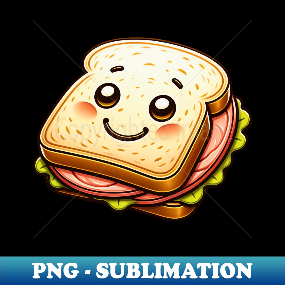 Get Stuffed Ham Sandwich Emoji Tee for Comfort Food Lovers | Inspire Uplift