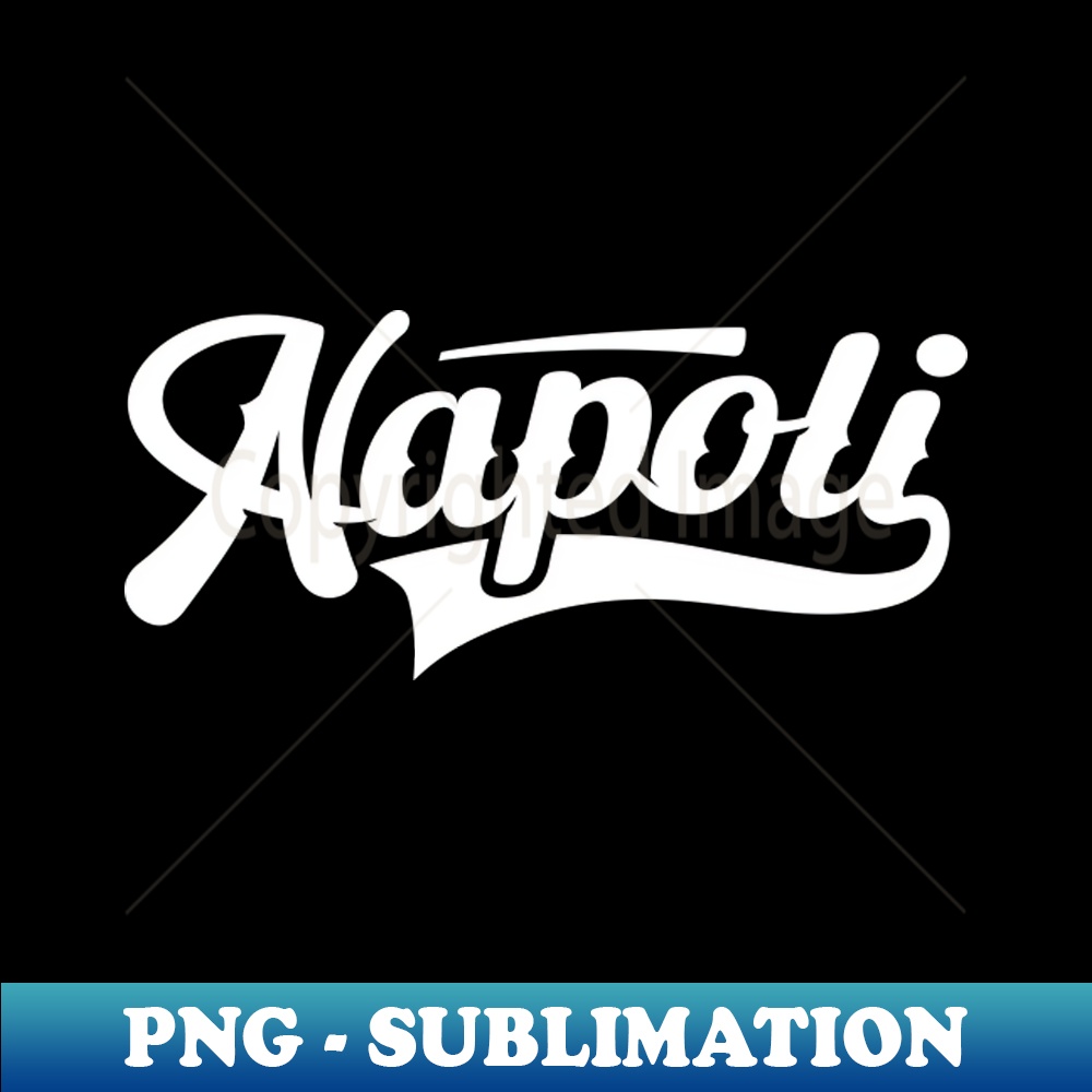 Napoli lettering - Italy - PNG Transparent Sublimation File | Inspire ...