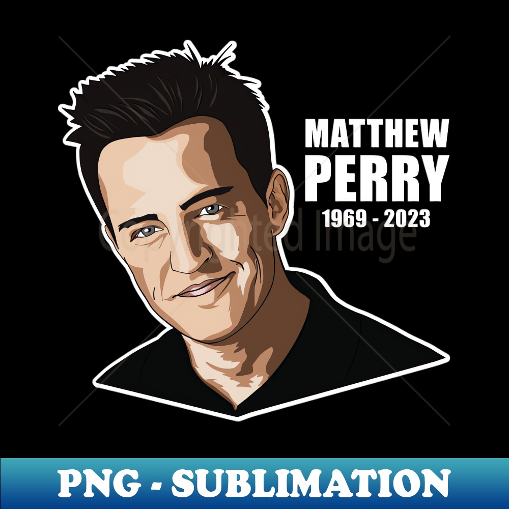 Matthew Perry Art - Exclusive Sublimation Digital File - Per - Inspire ...