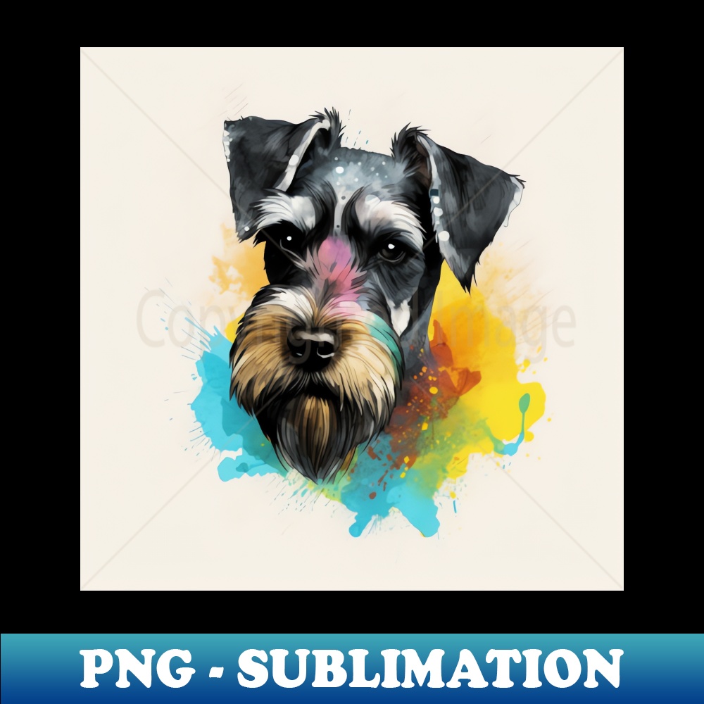 Miniature Schnauzer - Aesthetic Sublimation Digital File - B | Inspire ...