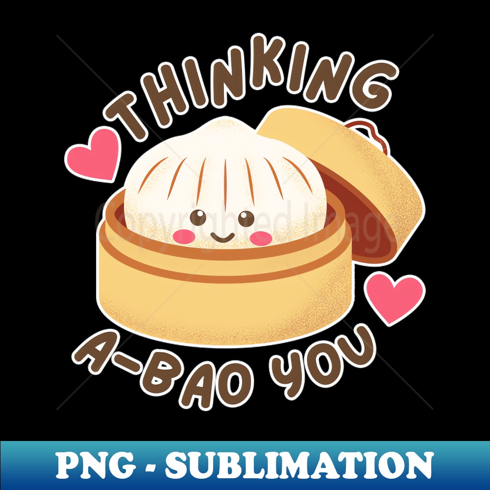 Thinking A-Bao You Cute Chinese Bao in Love - Sublimation-R | Inspire ...