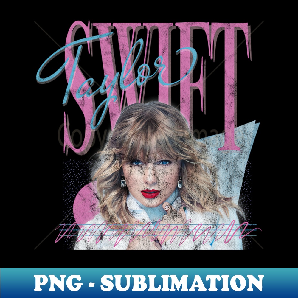 80s Pop Star Aesthetic - High-Resolution PNG Sublimation Fil | Inspire ...