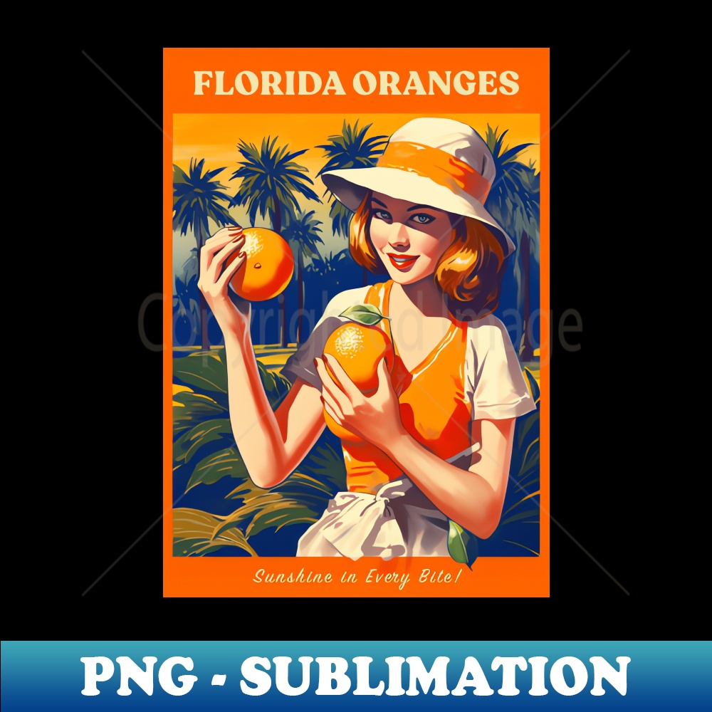Florida Oranges - PNG Transparent Digital Download File for | Inspire ...