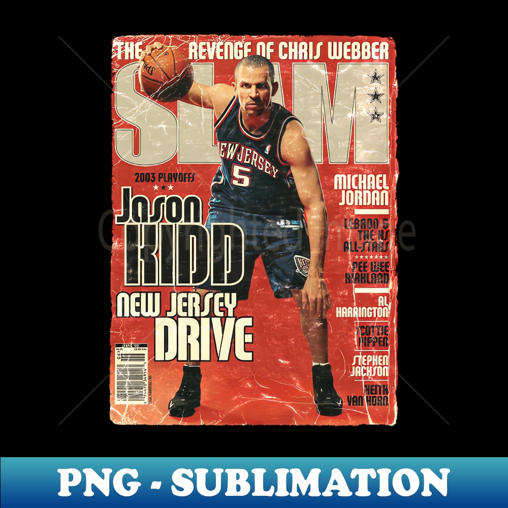 COVER VINTAGE BASKETBALL - JASON KIDD NEW JERSEY - Unique S | Inspire ...