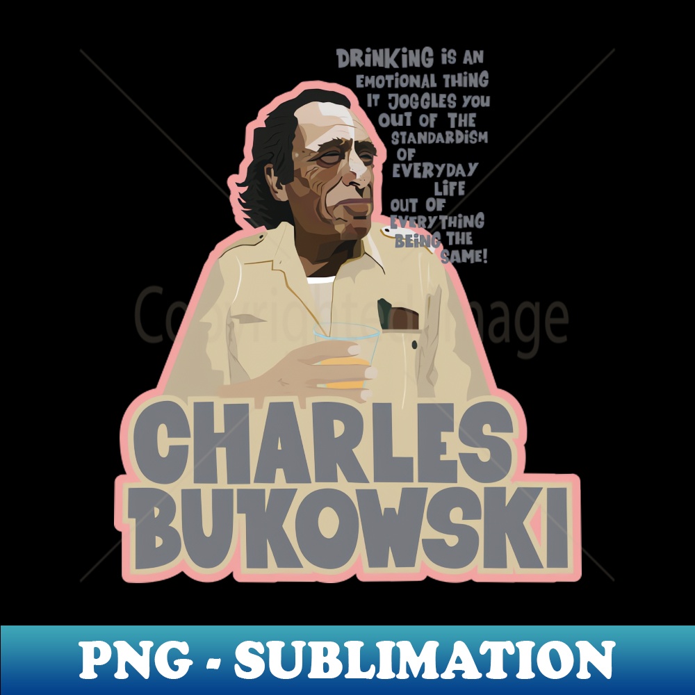 Charles Bukowski Portrait Embracing the Subversive Spirit of | Inspire ...