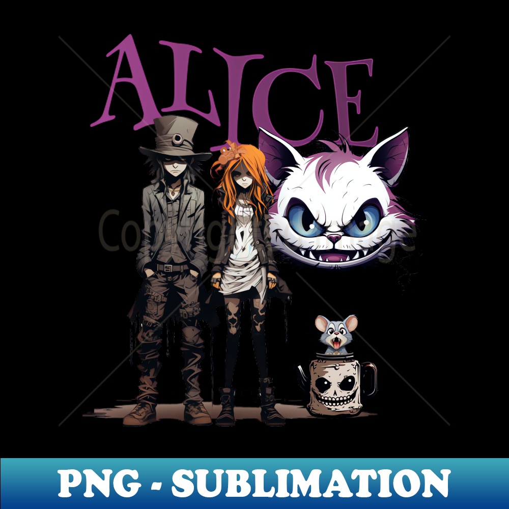 Alice in Nightmare Land Alice in Wonderland - Exclusive PNG | Inspire ...