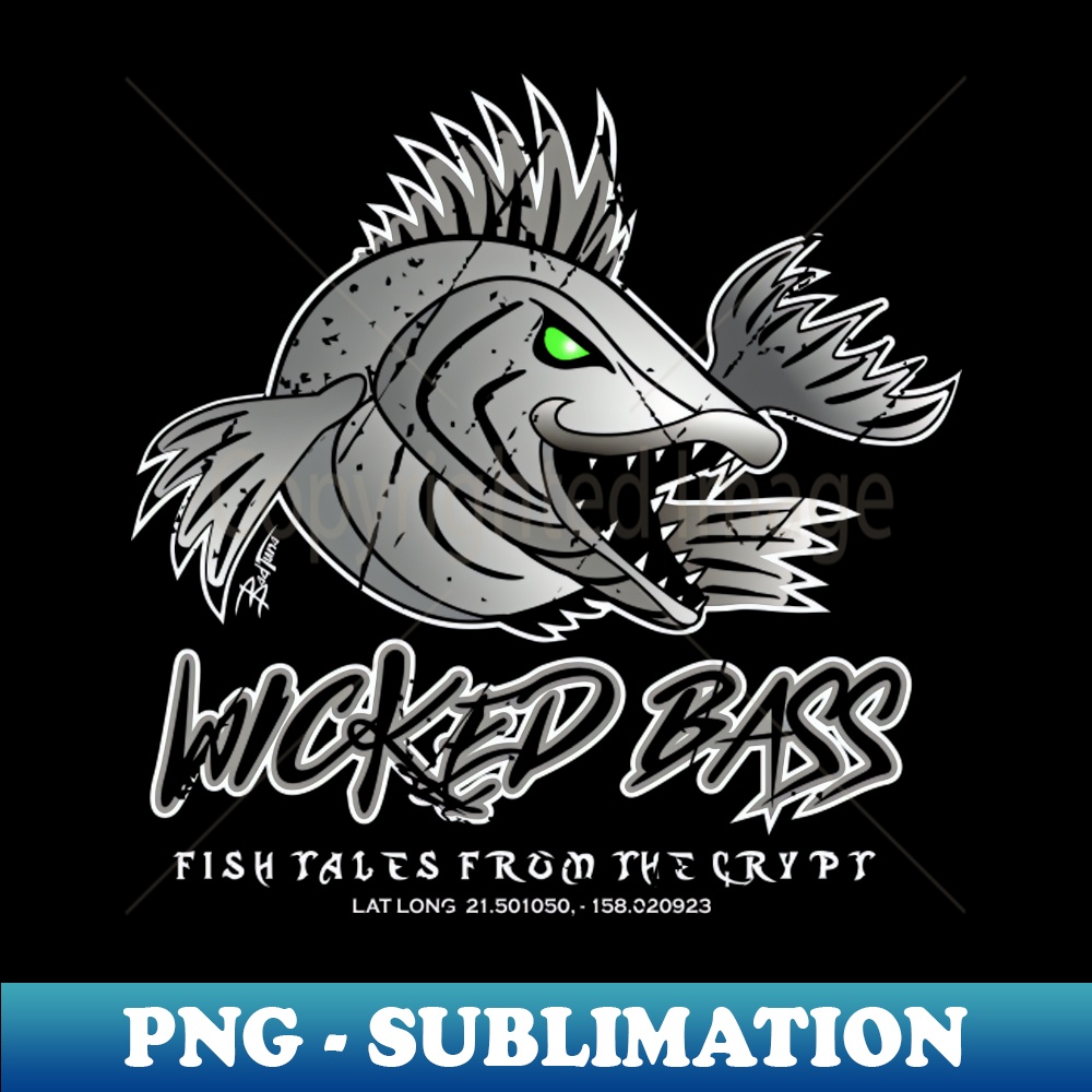 Wicked Bass Fish Tales from the Crypt - Vintage Sublimation | Inspire ...