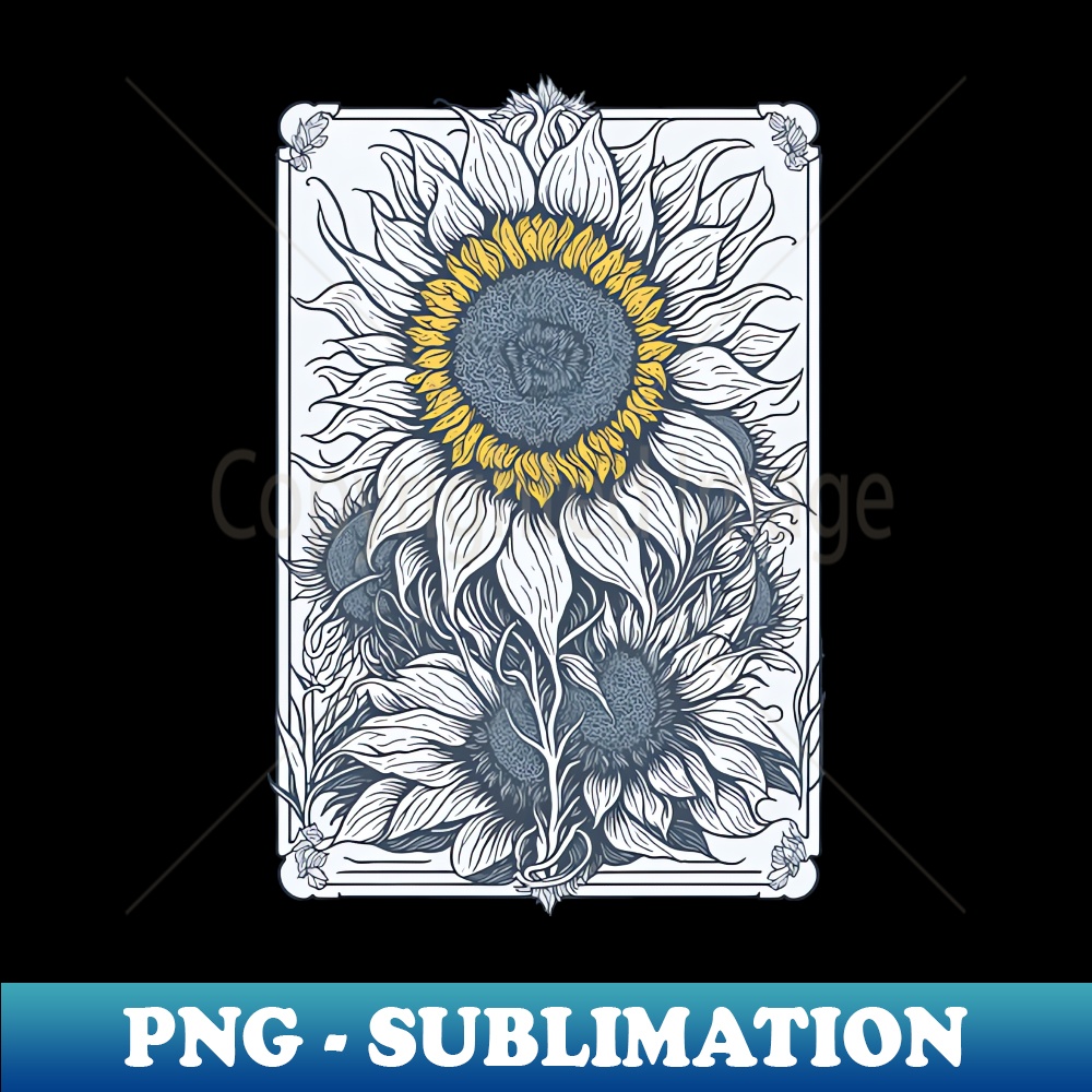 sunflower tarot card - Premium Sublimation Digital Download | Inspire ...